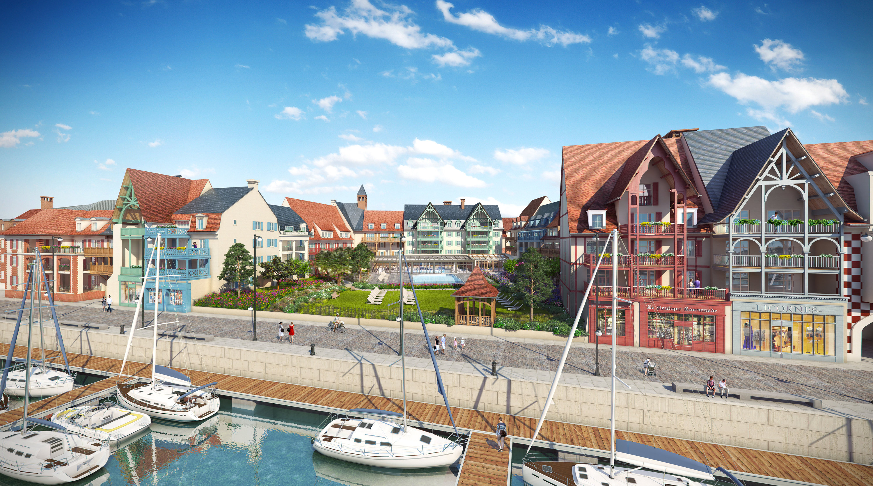 Heaven Publicity Pierre & Vacances opens Presqu’île de la Touques: its ...