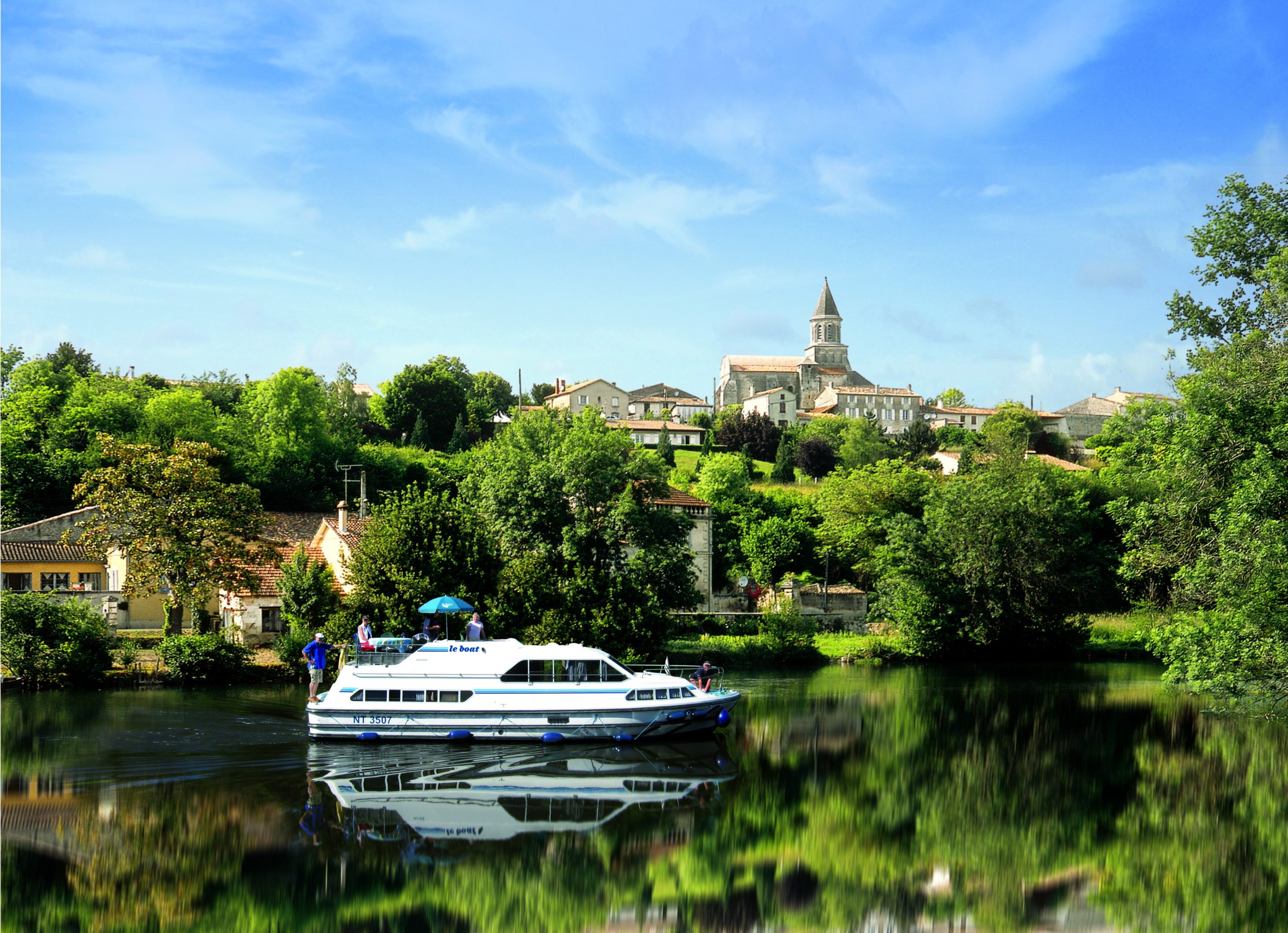 Heaven Publicity High spirits for a first-time boater on the River ...
